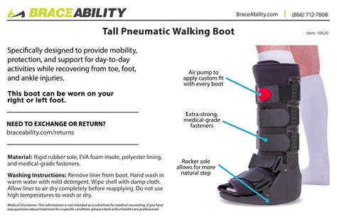 Image result for Setting Up Walking Boot