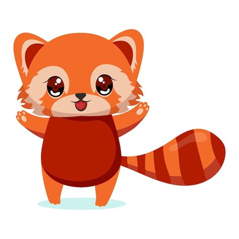 Image result for Red Panda Character Design
