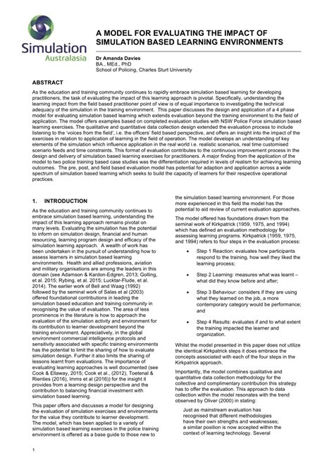 Image result for Simulation Based Learning Model