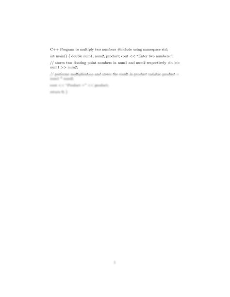 Image result for How to Multiply Two Numbers in C Program