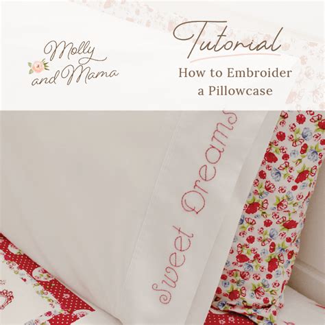Image result for How to Machine Embroider a Pillowcase