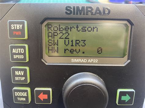 Image result for Simrad AP 22 Auto Pilot Tutorial