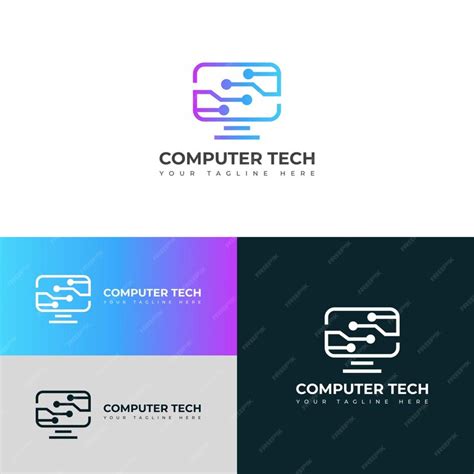 Image result for Tech Logo Design Computer