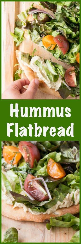 Image result for Basic Hummus Flatbread