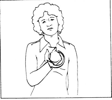 Image result for Sign Language Coloring Pages