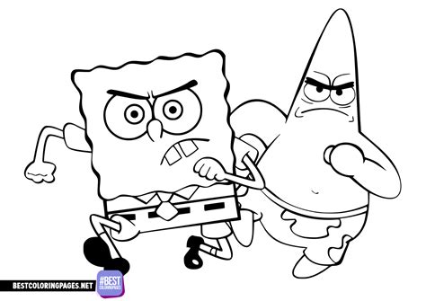 Image result for Spongebob Coloring Pages