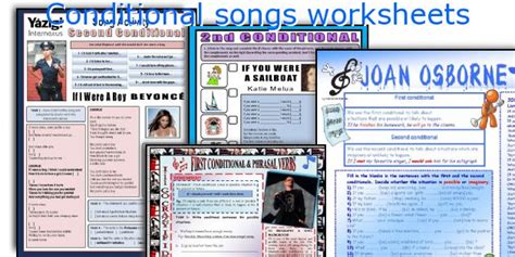 Image result for First Conditional Songs