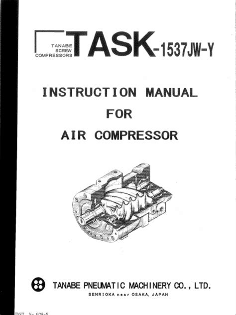 M-43-3 - Instruction Manual For Working Air Compressor | PDF
