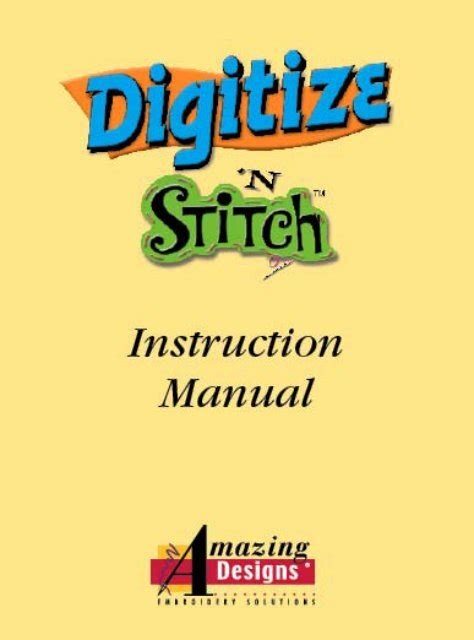 Image result for Digitize N Stitch Tutorial