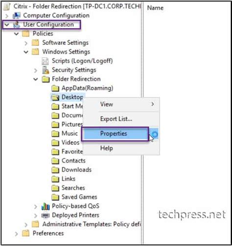 Image result for Folder Redirection Redirect Setup