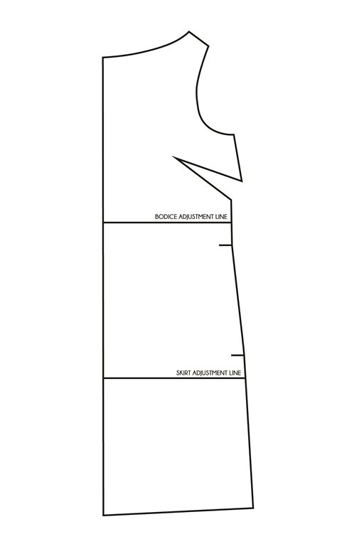 Image result for How to Adjust a Dress Pattern