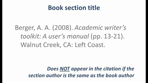 Image result for Reference Page APA Format Book