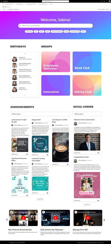 Image result for Intranet Design