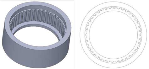 Image result for Involute Spline Drawing