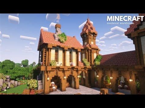 Image result for Minecraft Medieval Warehouse Tutorial