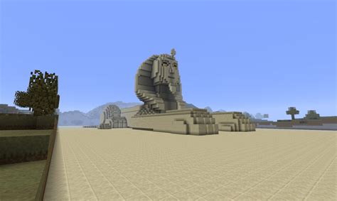 Image result for Statue Sphinx Minecraft Small