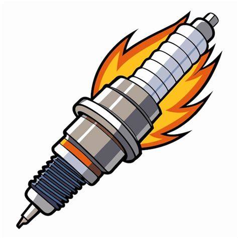 Image result for Spark Plug Vector