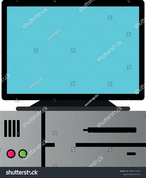 Image result for Vector Desktop Computer Design