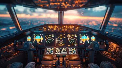 Image result for Sunset Cockpit View