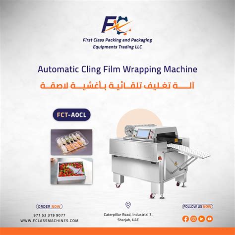 Image result for Wrapped Cling Film Machine