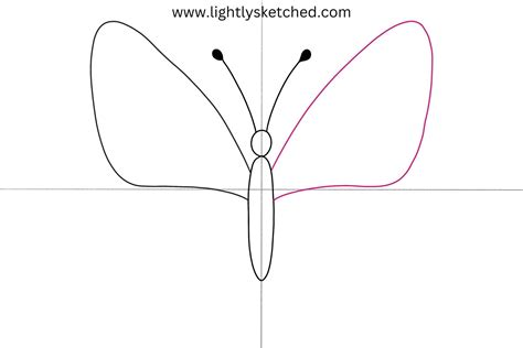 Image result for How to Draw a Simple Butterfly