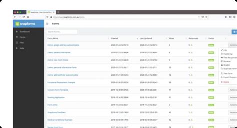 Image result for Snapforms and HTML