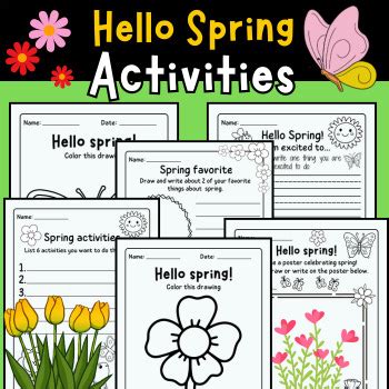 Image result for Hello Spring Activities