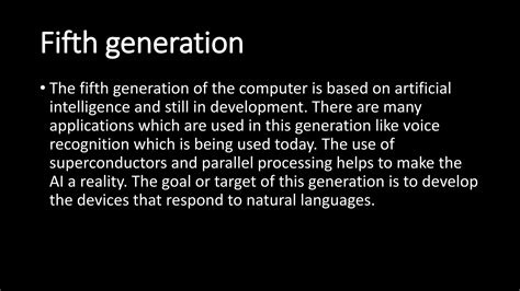 Image result for Fifth Computer Generation