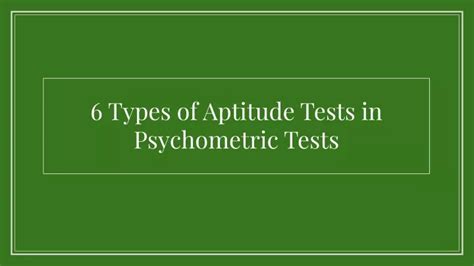 Image result for Psychometric Test Types
