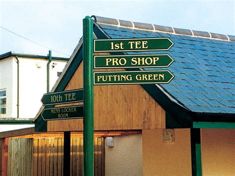 Image result for Golf Course Signage