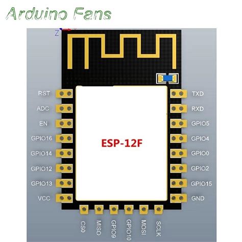 Image result for ESP 12F ESP 12E Wi-Fi Module Training