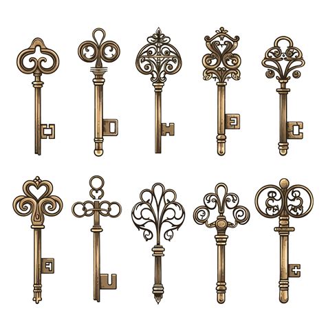 Image result for Cartoon Key Drawing