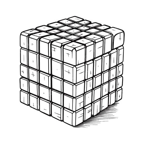 Image result for Cube Line Drawing