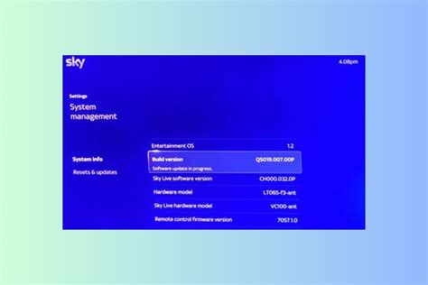 Image result for SkyQ Software Update