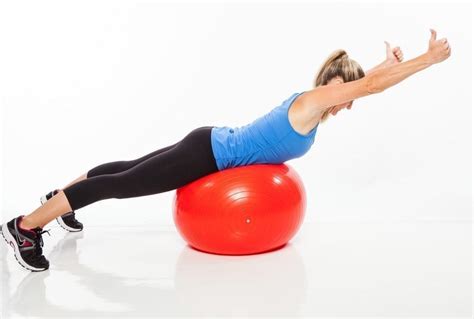 Image result for Stability Ball Back Exercises