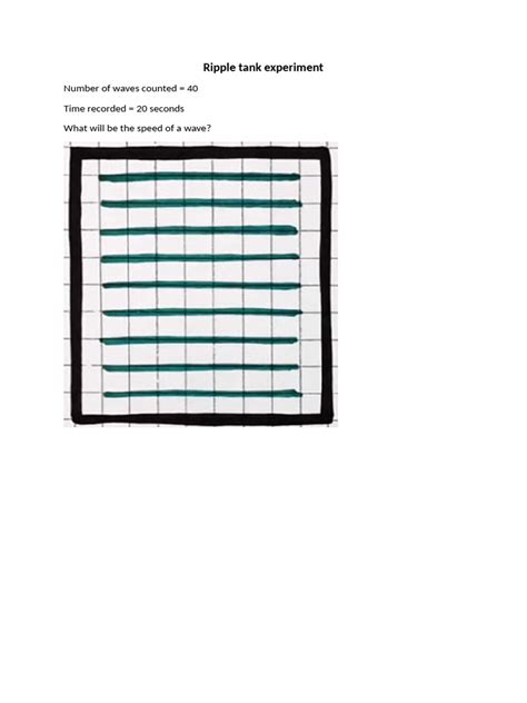 Image result for Ripple Tank Experiments