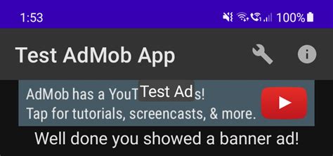 Image result for AdMob Java Costome Layout