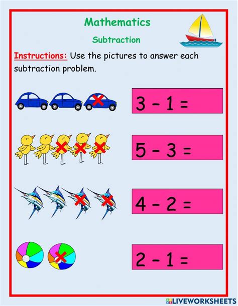 Image result for Subtraction of 2 Numbers Using TM