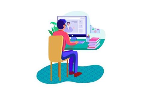 Image result for Vector Person On Computer