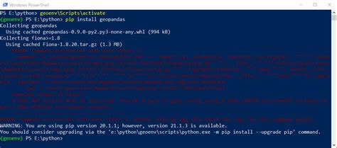 Image result for Install Geopandas PIP Python 3.9