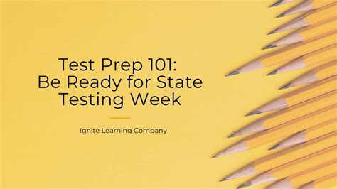Image result for State Testing Starts Next Week