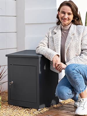 Image result for Outside Lock Box for Packages