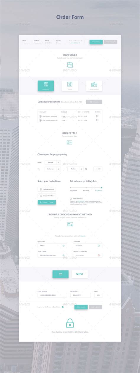 Image result for XAML Order Form