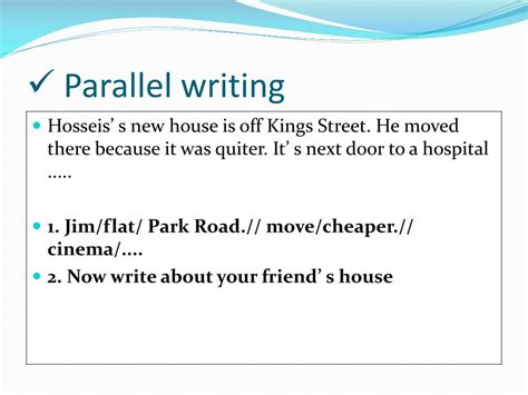 Image result for Parallel in English Writing