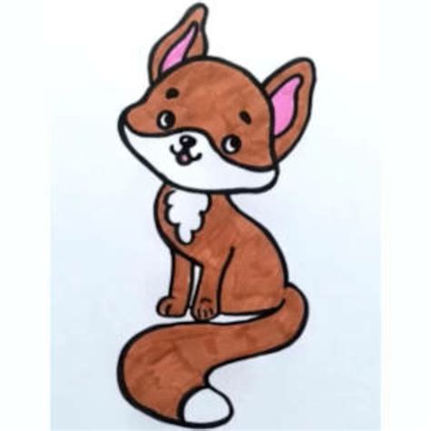 Image result for Fox Drawing Tutorial