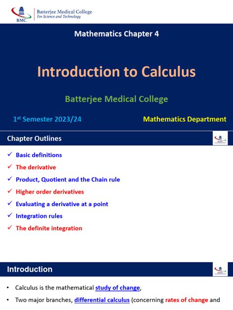 Image result for Introduction to Calculus Free