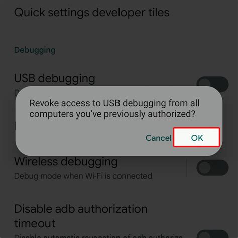 Image result for Pixel 6 USB Debugging
