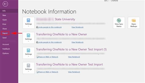 Image result for Change Ownership of OneNote Notebook