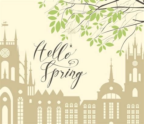 Image result for Hello Spring Poster Design