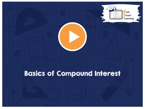 Image result for Compound Interest Tutorial Maths